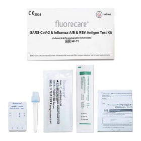 TEST FLUORECARE 4 EN 1 | COVID, GRIPE A/B & VRS | CAD: 09/2027 | Global ...